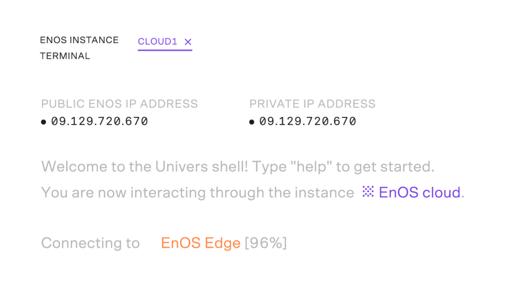 EnOS™ Cloud - Leading real-time energy analytics platform